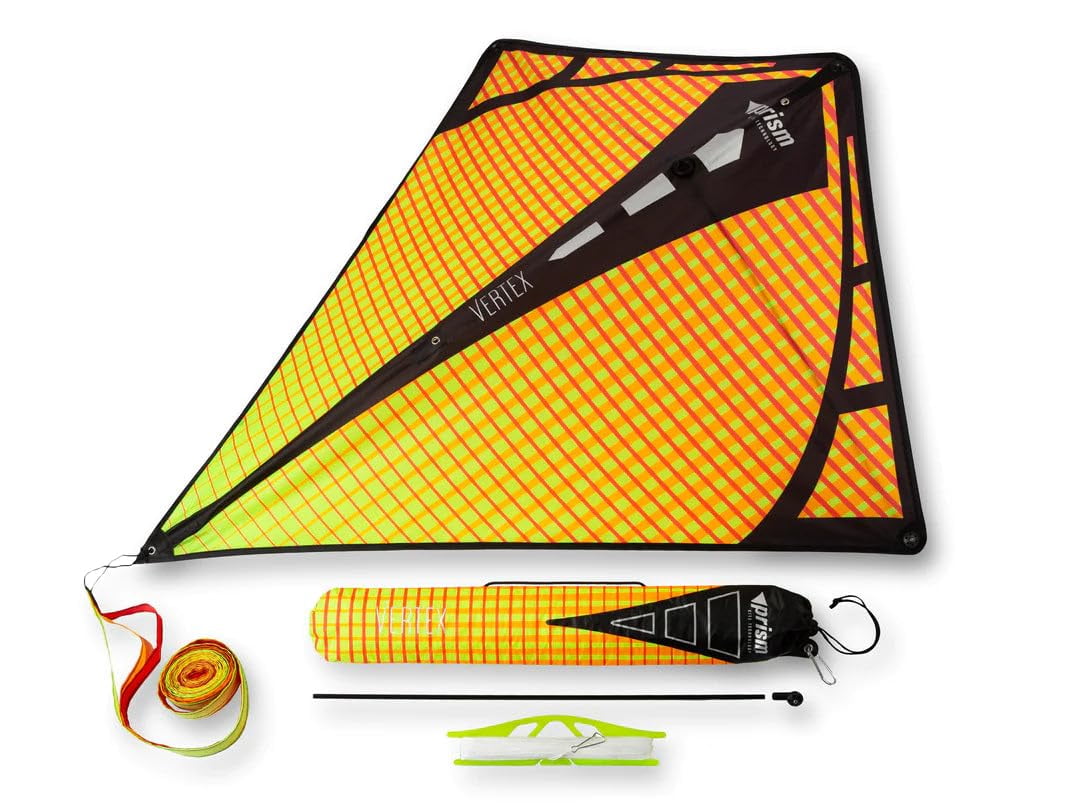 Prism Kite Technology Vertex High Flying Diamond Kite with 10' Long ...