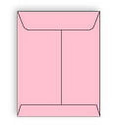 Prism® Pink Colored Catalog Envelopes, 10" x 13", Pastel Colored ...