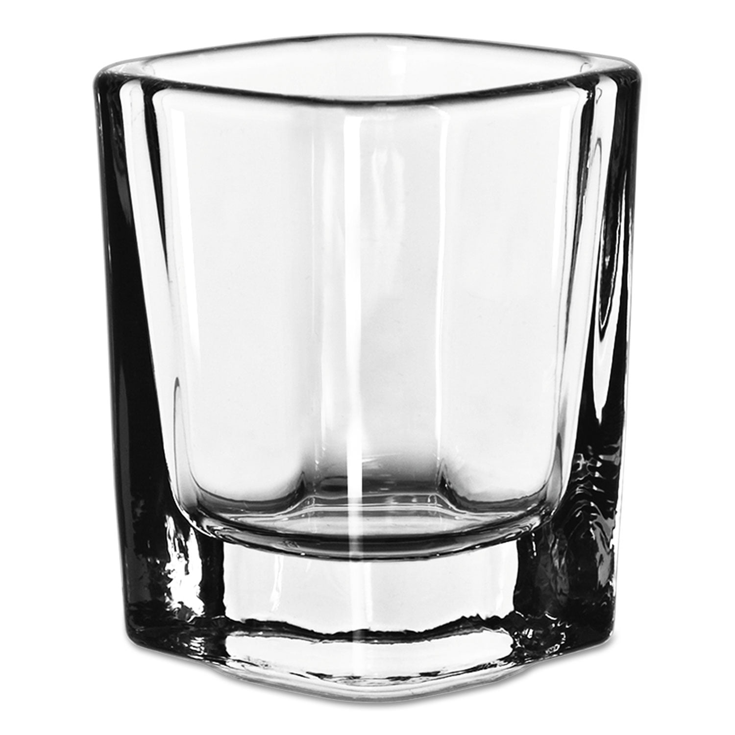 Prism Shot Glasses, 2 oz, Clear, 72/Carton - Walmart.com