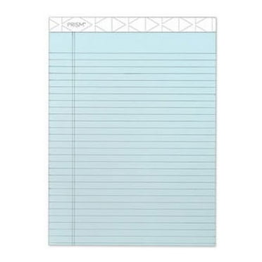 TOPS Prism Plus Colored Legal Pads, 8 1/2 x 11 3/4, Blue, 50 Sheets ...