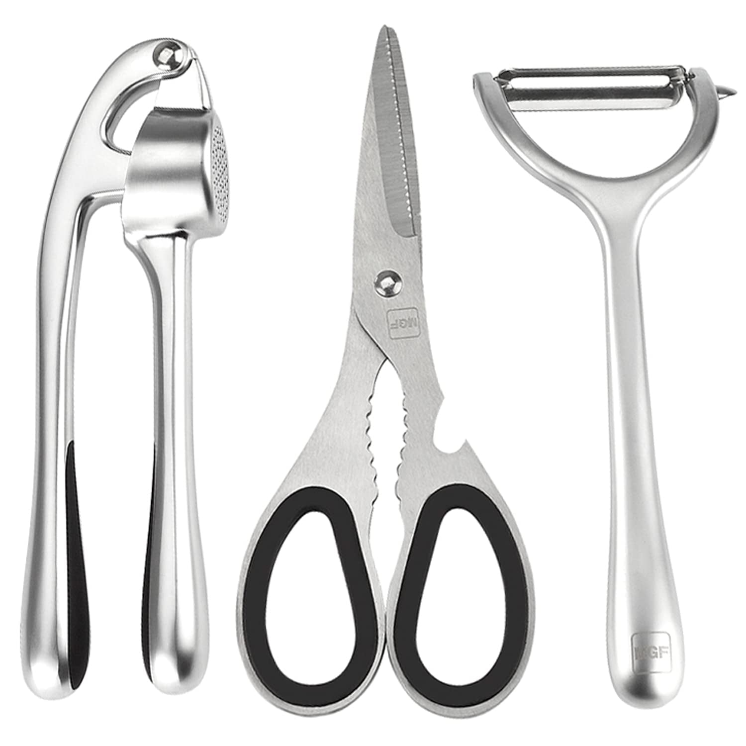 Prisma 3-Piece Stainless Steel Kitchen Utensil Set - Includes Kitchen ...