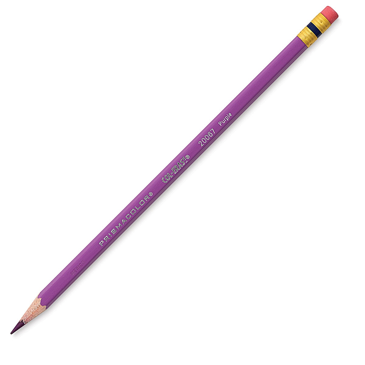 Prismacolor Col-Erase Erasable Color Pencil - Purple, Pack of 12 ...