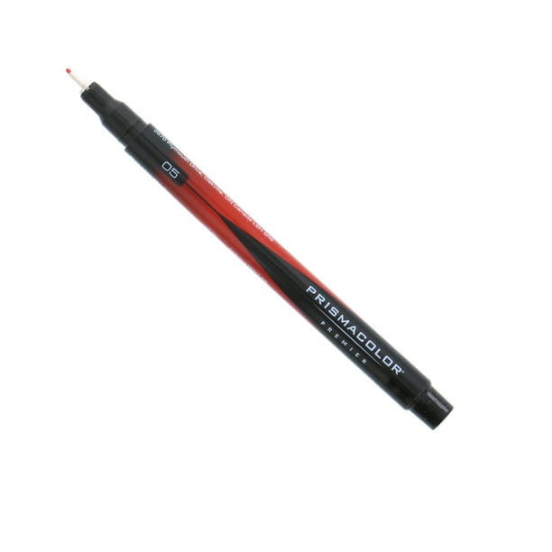 Prismacolor Premier Fine Line Marker, .5mm, Red - Walmart Business Supplies