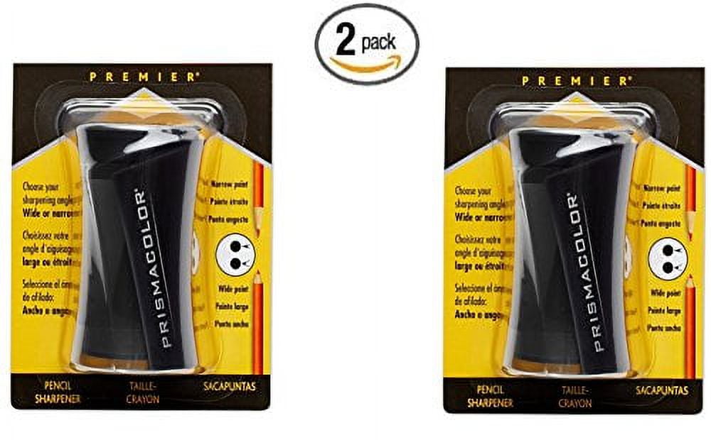 Prismacolor Premier Pencil Sharpener with Dual Blades for Fine and Wide ...