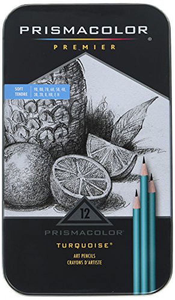 Prismacolor - Premier Turquoise Soft Grade Graphite Pencils,Art Pencils ...