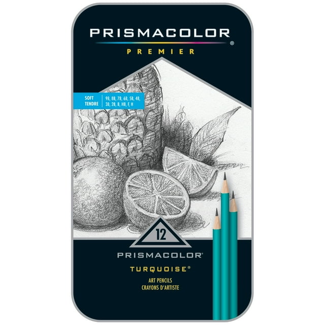 Prismacolor Turquoise Art Pencil Set, 12/Pkg. - Walmart.com