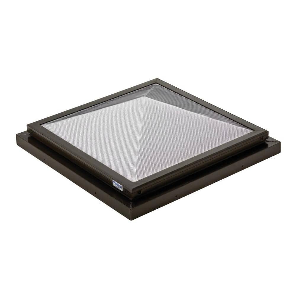 Prismatic 2 ft. x 2 ft. Fixed Curb-Mounted Pyramid Skylight - Walmart.com
