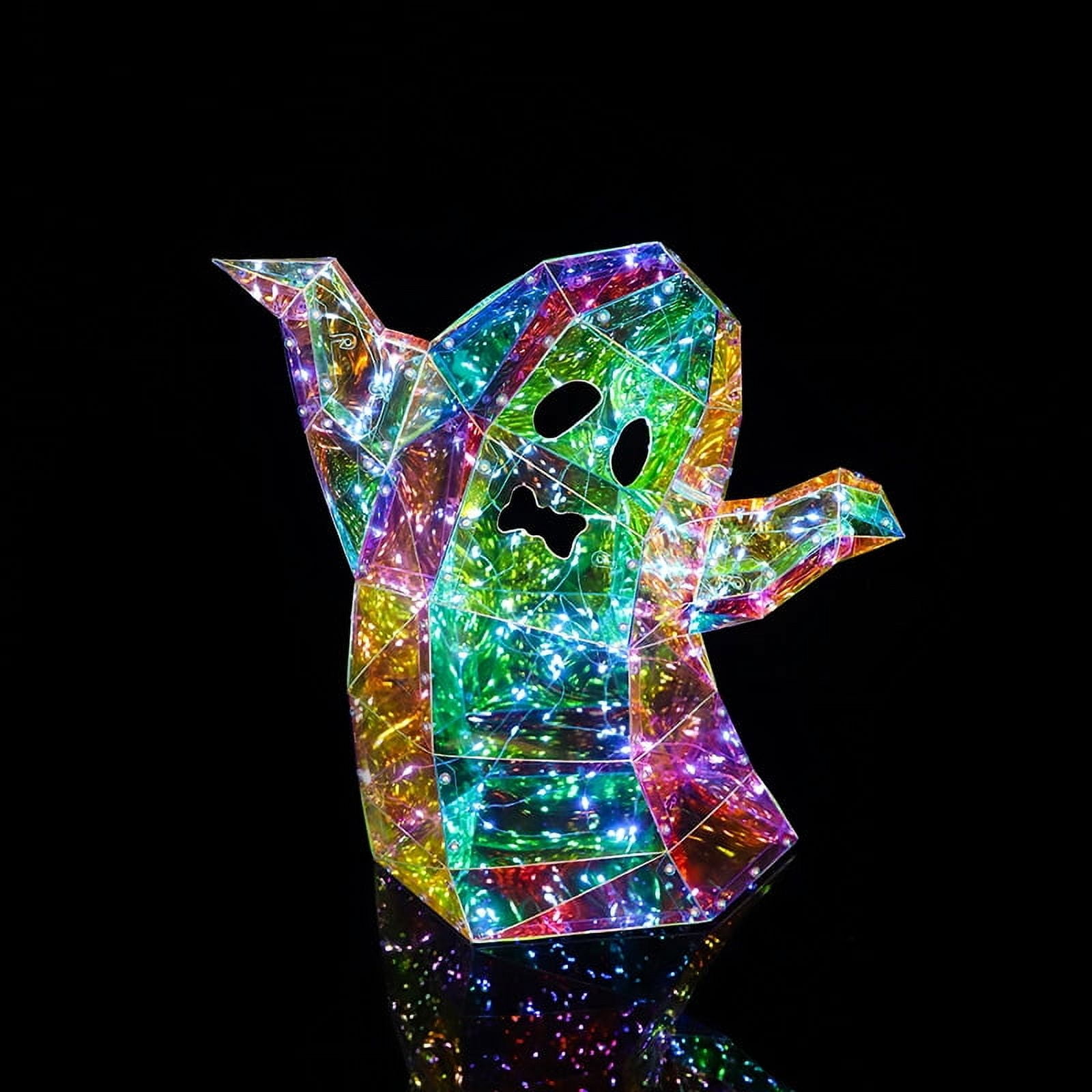 Prismatic Ghost Halloween Decor, Prismatic Iridescent Ghost Decor ...