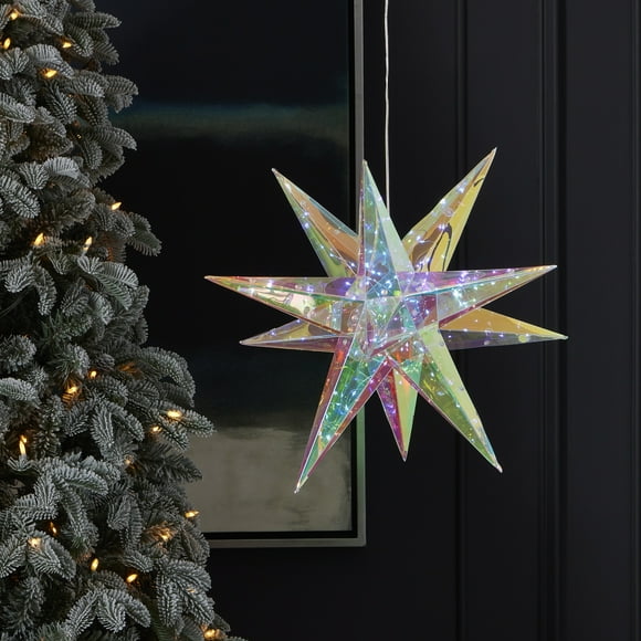 Seasonal LLC Christmas LED Lights - Prismatic Iridescent Christmas ...