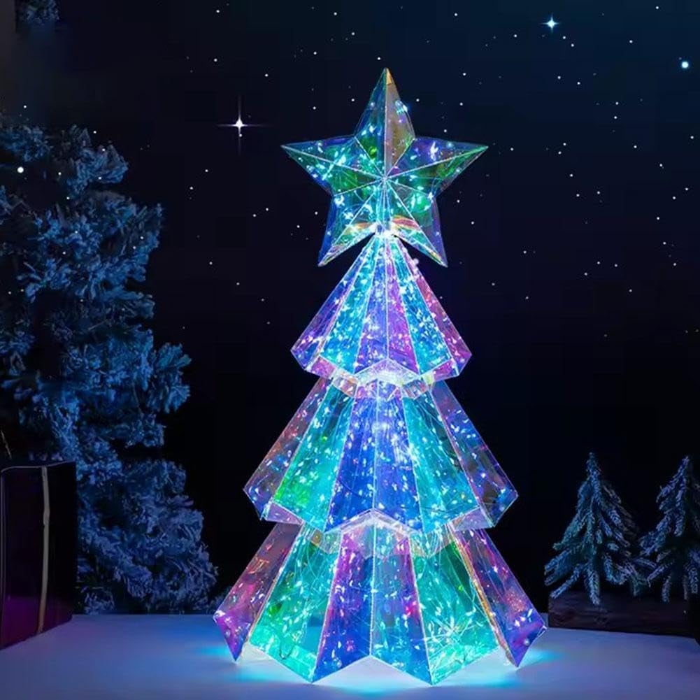Prismatic Iridescent Christmas Tree 12''- Prismatic Christmas Tree for ...