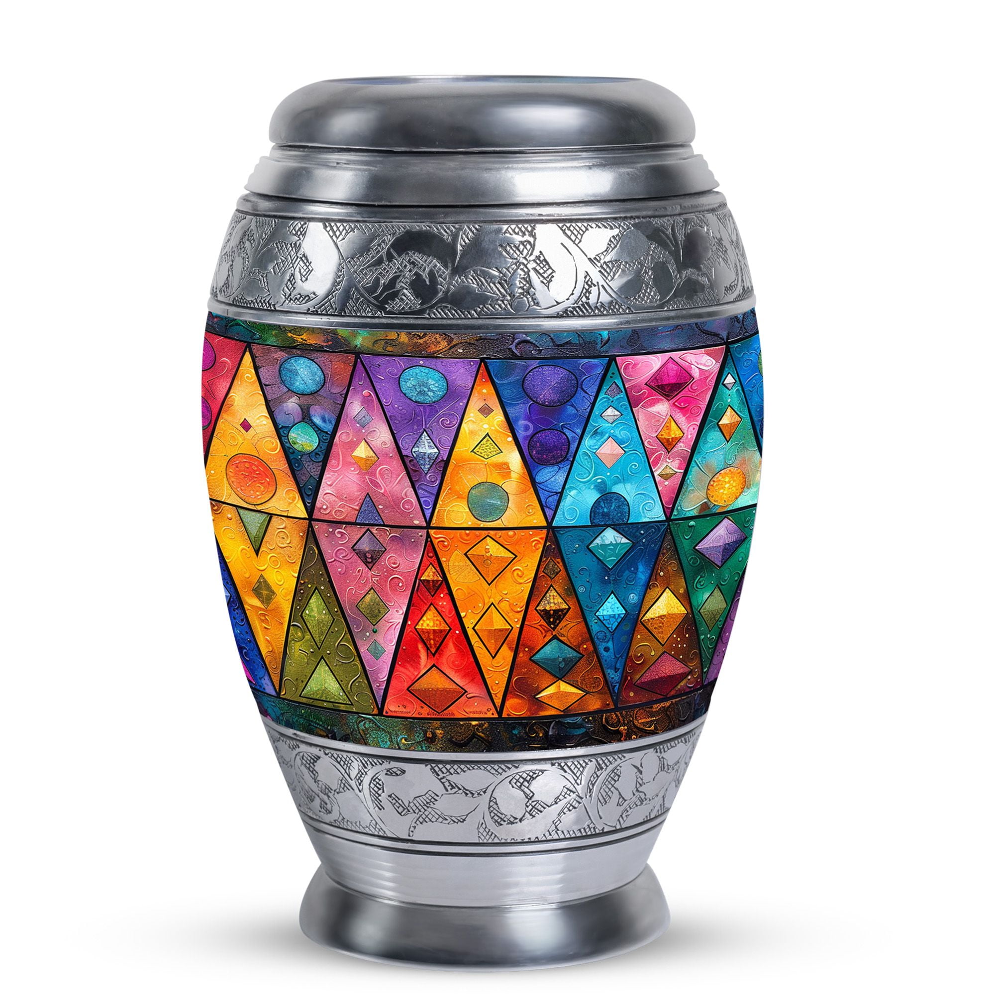 Prismatic Mosaic Mini Urns For Human Ashes - Unique Urns For Mom ...