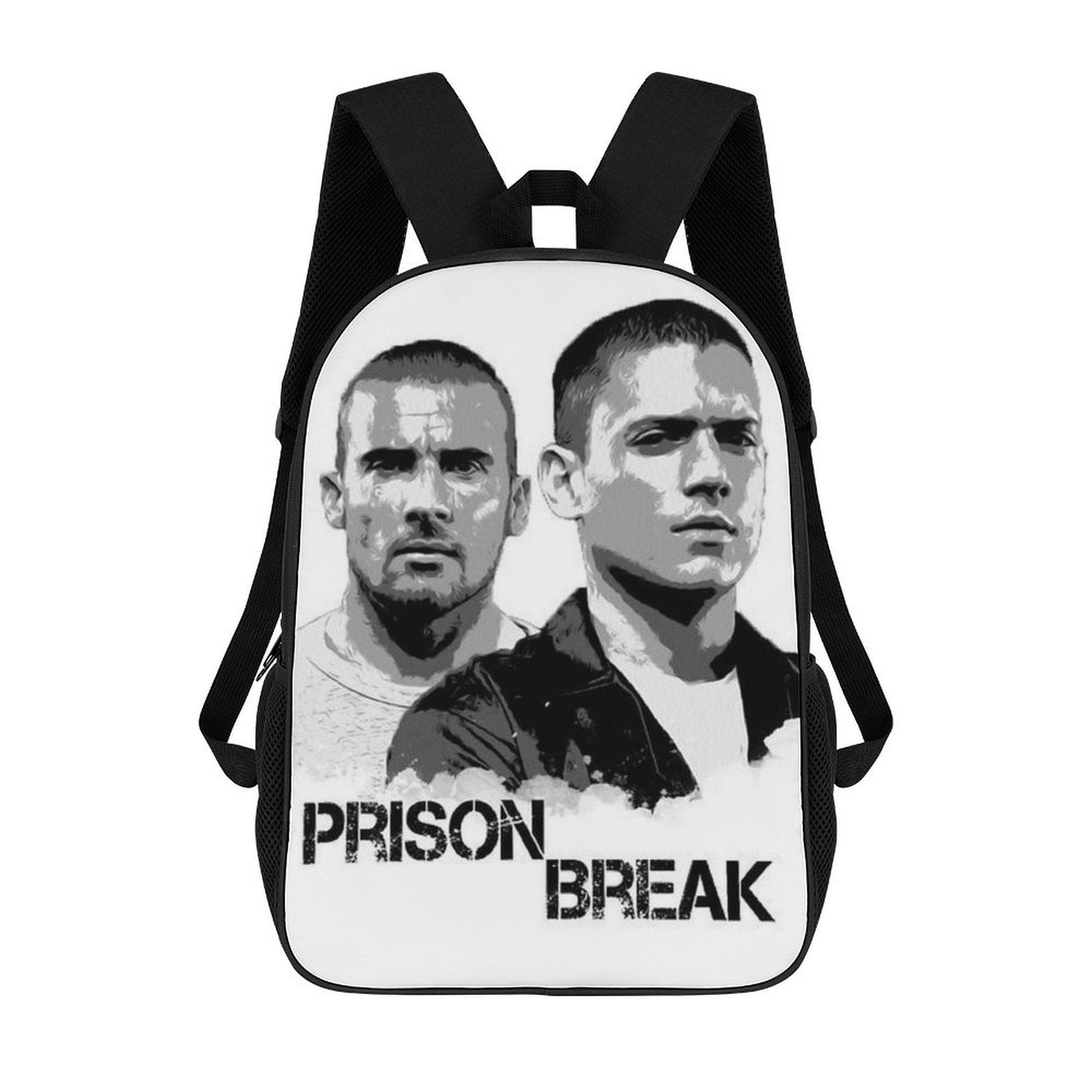 Prison Break Backpack, 17 Inch Large Capacity Laptop Backpack, Unisex ...