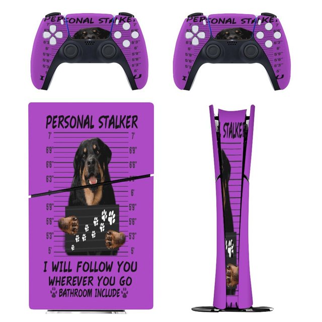 Prison Dog ,Rottweiler PS5/PS5 Slim Digital Disc Skin Sticker For ...