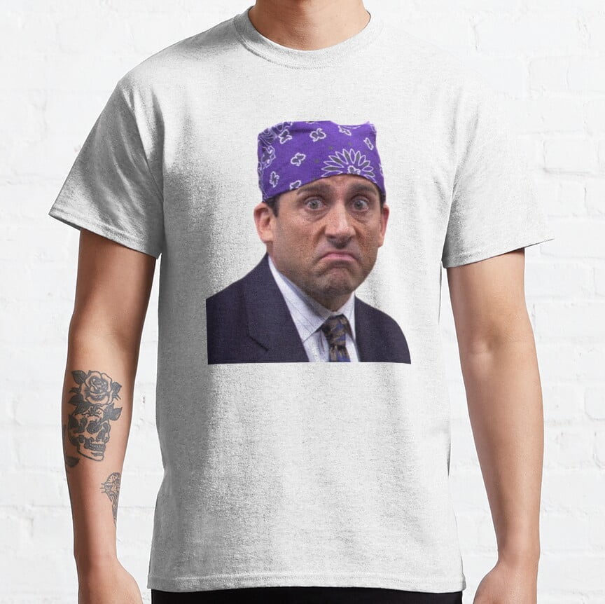 Prison Michael Scott Classic T-Shirt - Walmart.com