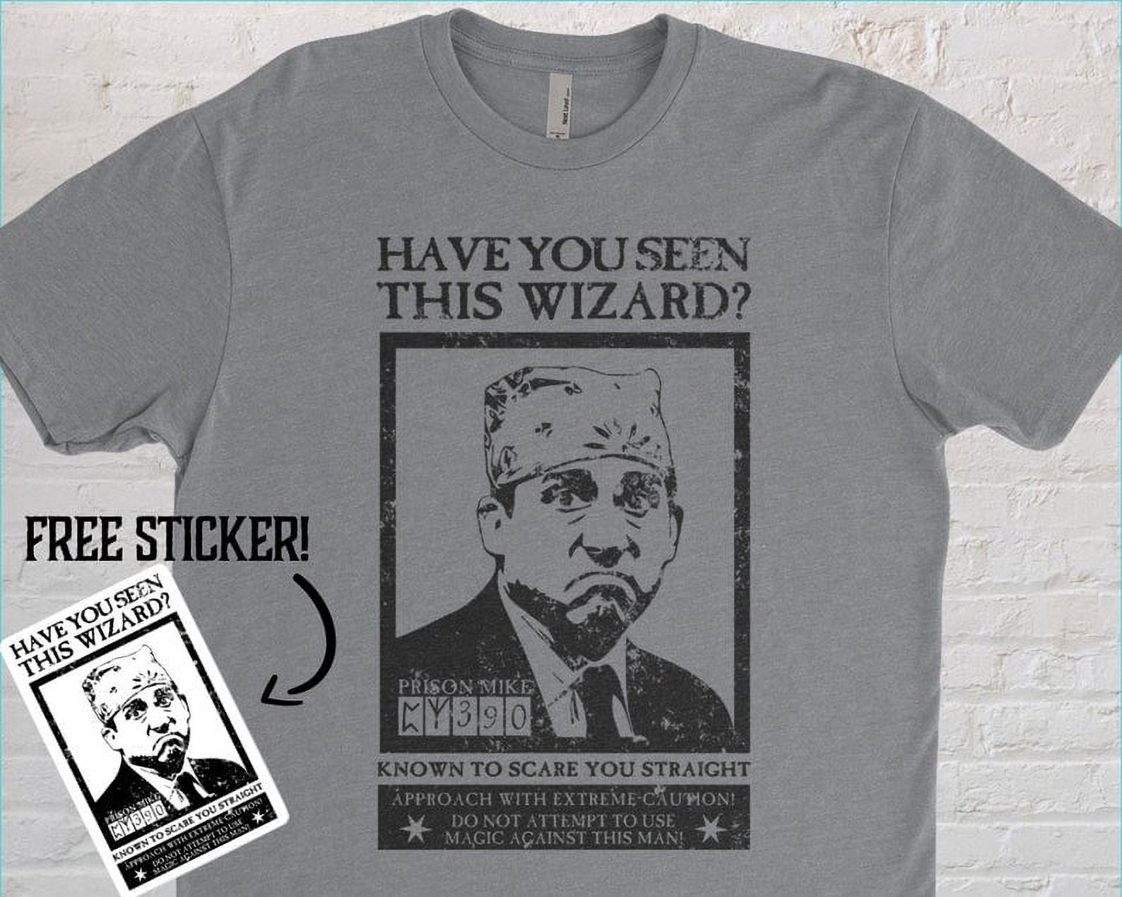 Prison Mike Dangerous Wizard Universal Studios Shirt | Wizard World ...
