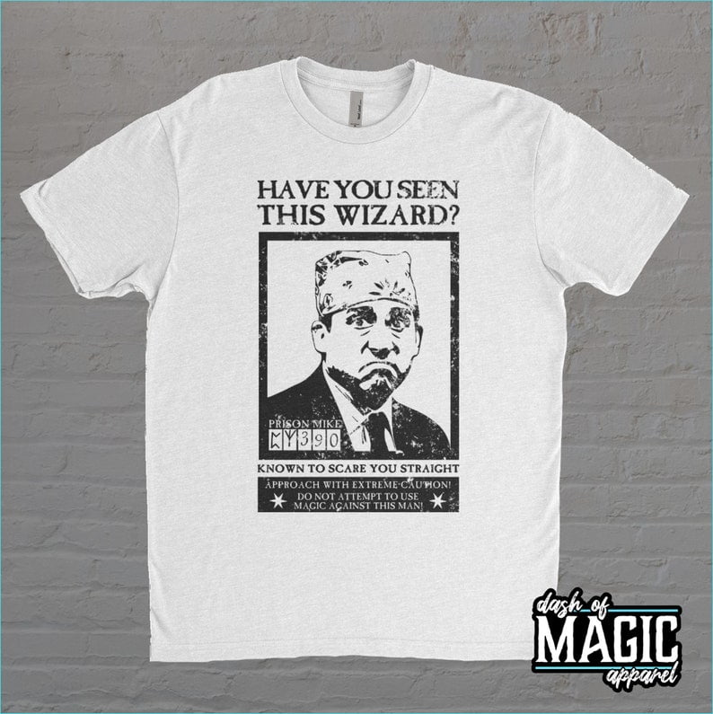 Prison Mike Dangerous Wizard Universal Studios Shirt | Wizard World ...