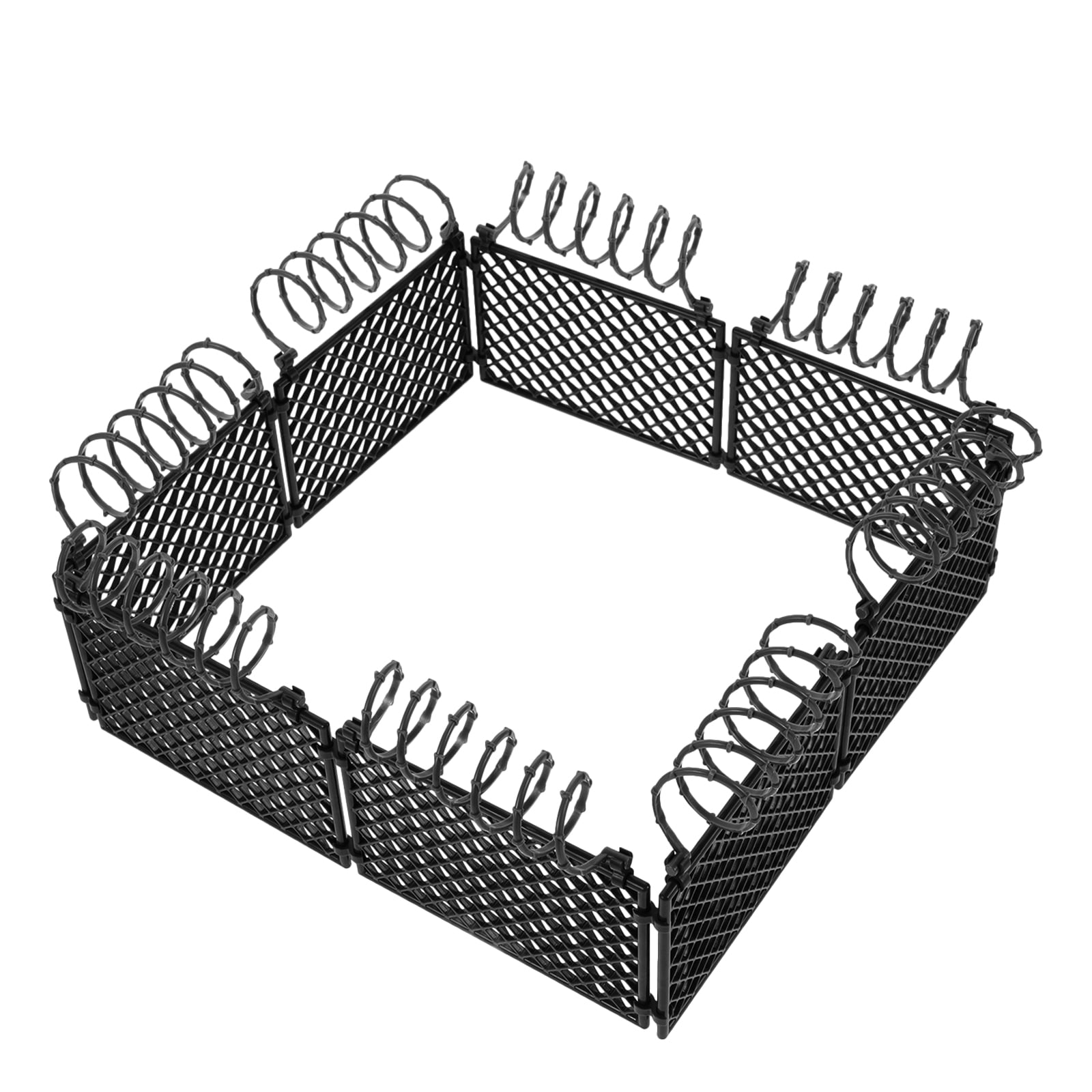 Prison Model Collapsible Foldable Dish Drying Rack Small Human Black ...