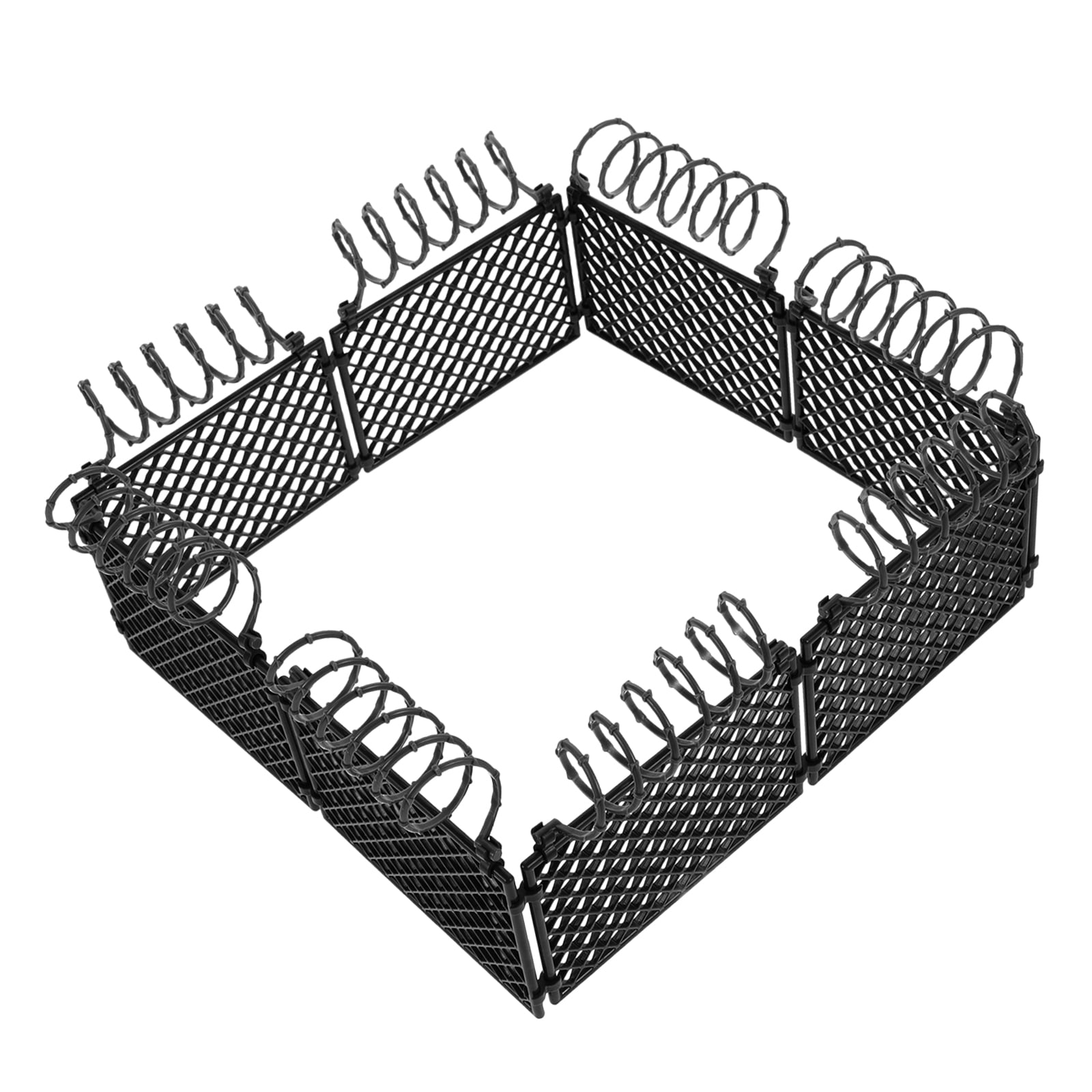 Prison Model Double Dish Drying Rack with Cover Accessory Collapsible ...