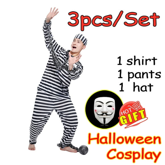 Convict Costumes - Walmart.com