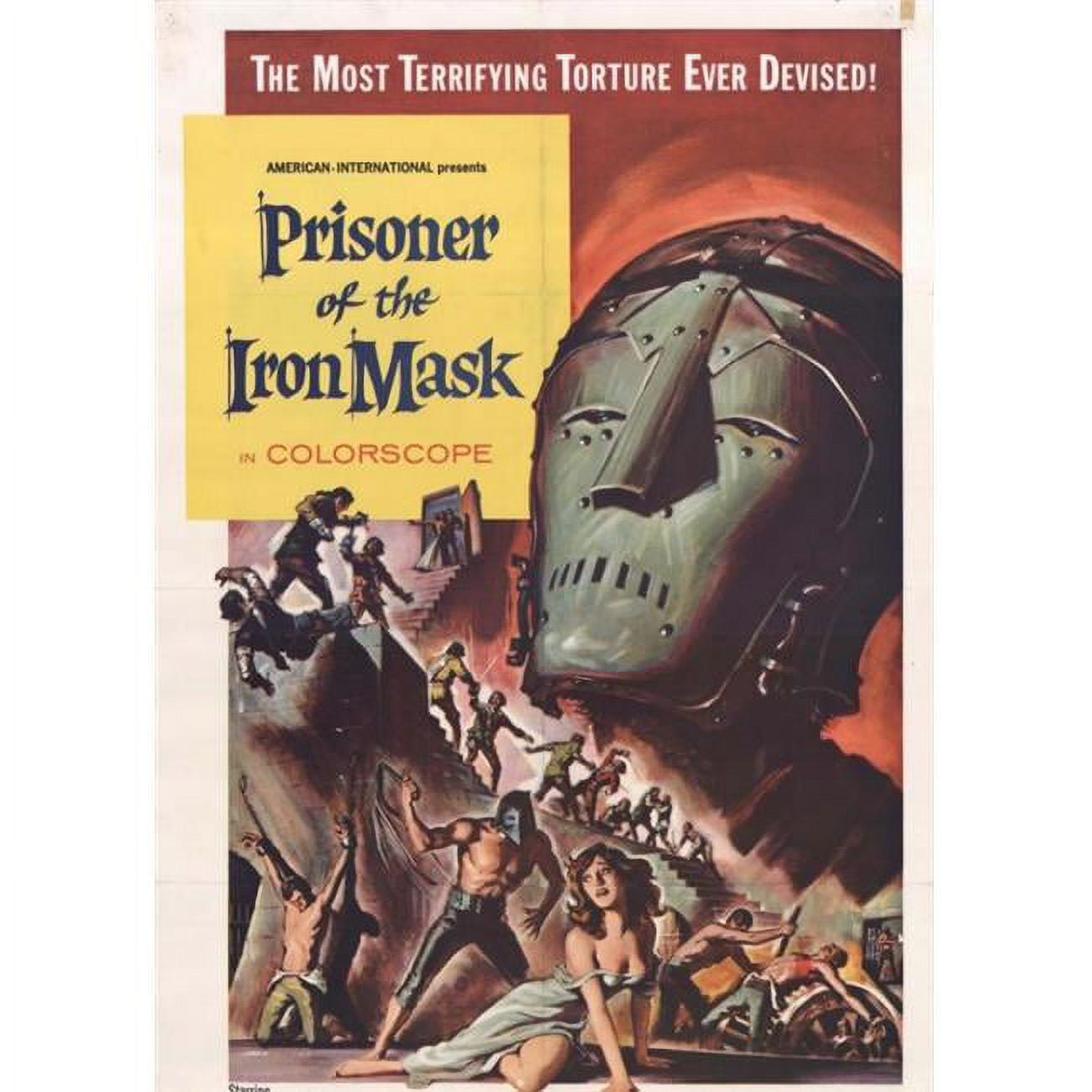 Prisoner of the Iron Mask Movie Poster - 27 x 40 in. - Walmart.com