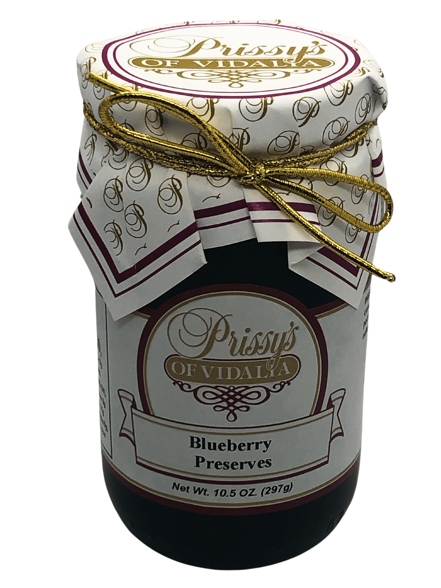 Prissy's of Vidalia Blueberry Preserves - All-Natural, Southern-Style ...