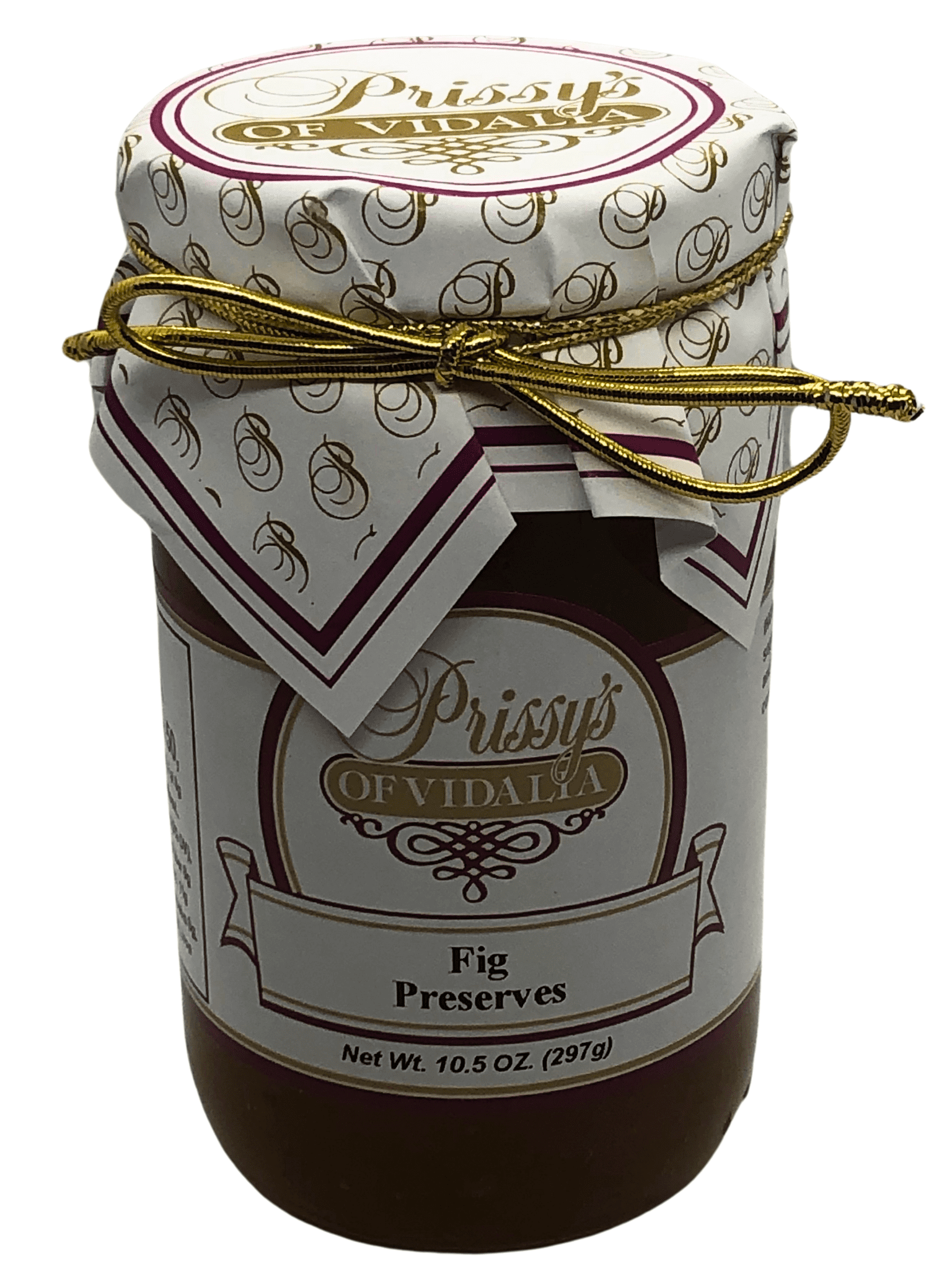 Prissy's of Vidalia Fig Preserves - 10.5 oz | Premium Southern-Style ...