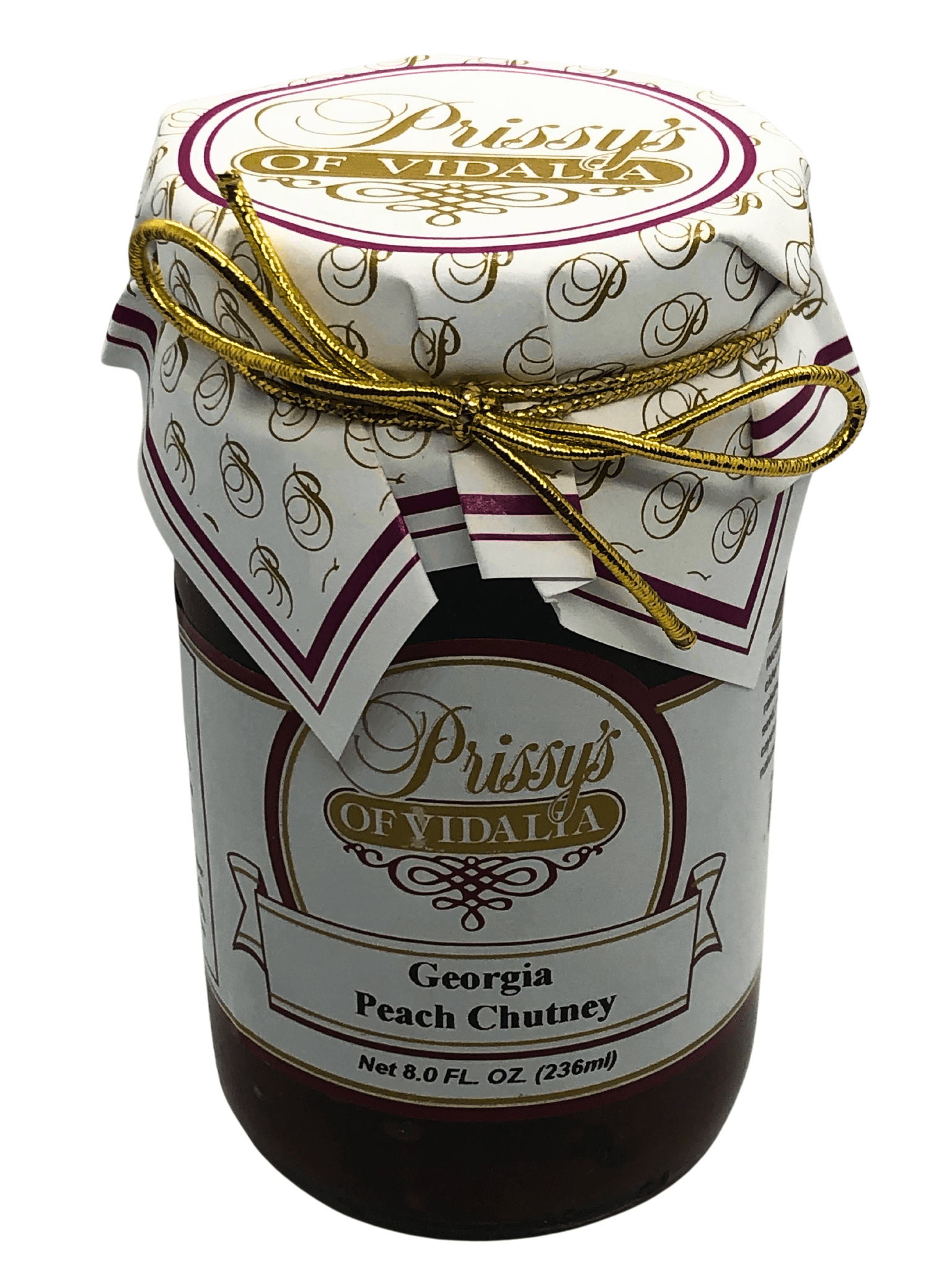 Prissy's of Vidalia Georgia Peach Chutney - Gourmet Southern Condiment ...