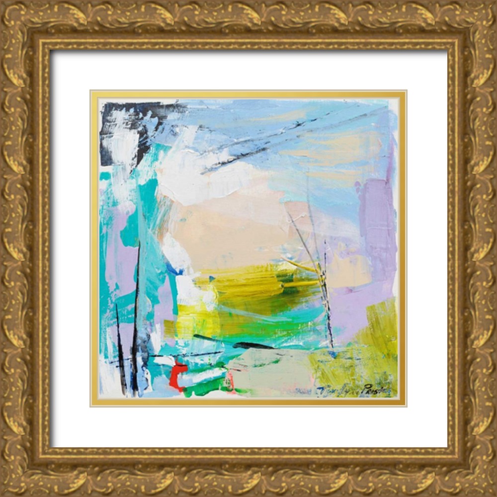 Pristas, Tracy Lynn 12x12 Gold Ornate Wood Framed with Double Matting ...
