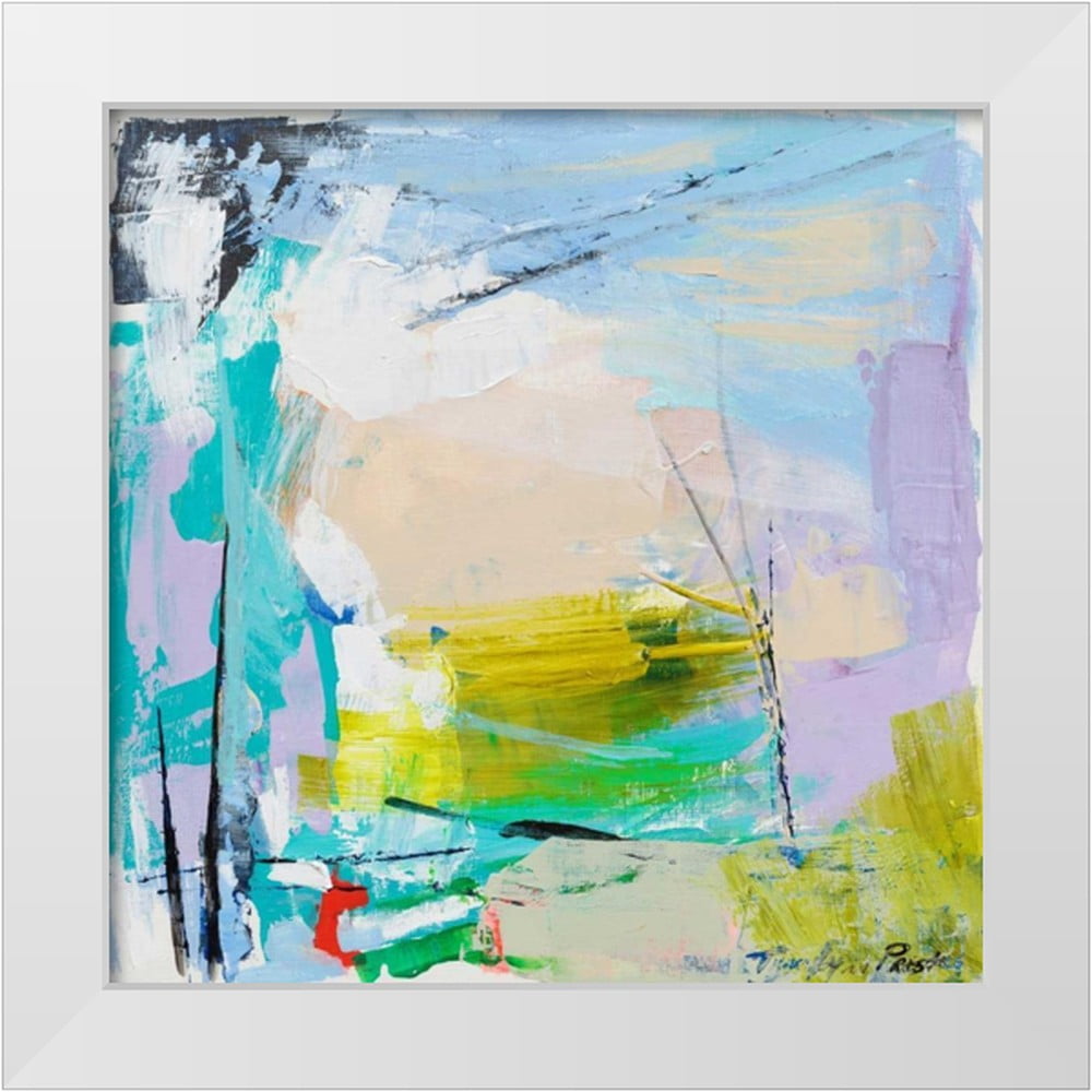 Pristas, Tracy Lynn 12x12 White Modern Wood Framed Museum Art Print ...