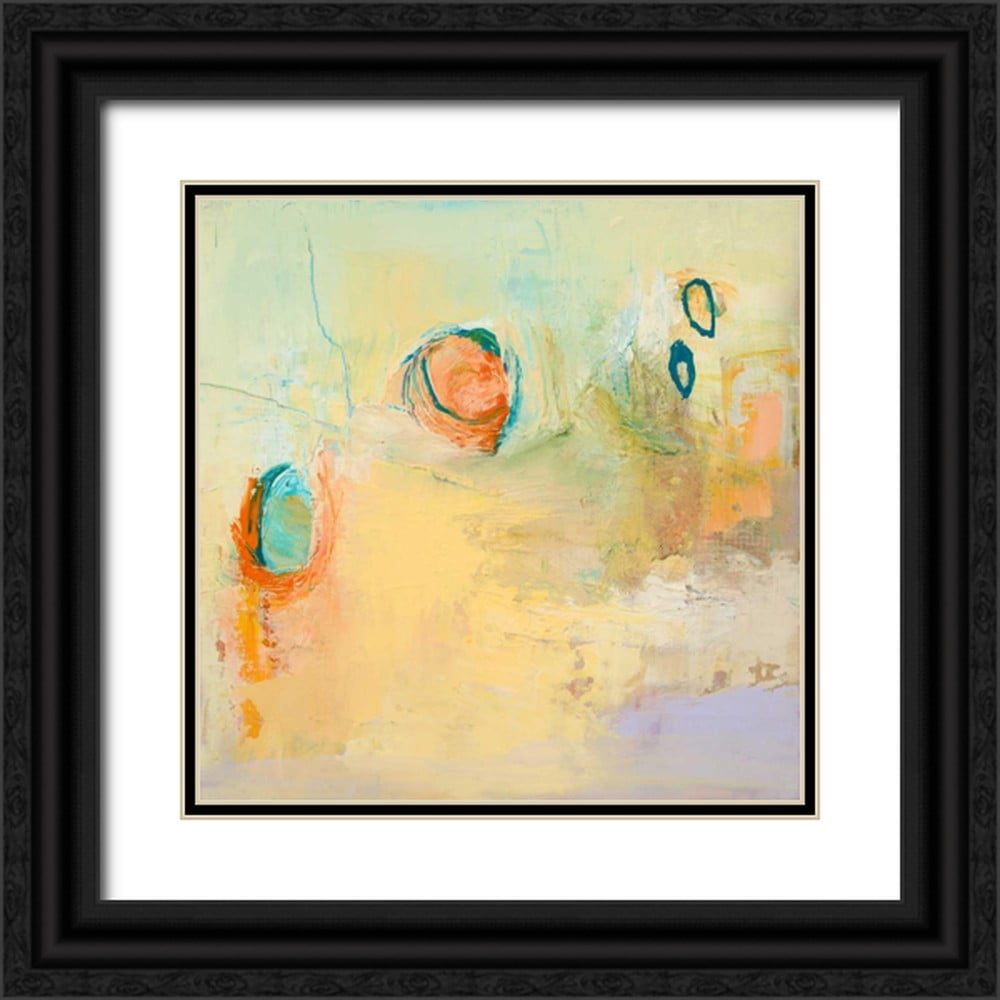 Pristas, Tracy Lynn 26x26 Black Ornate Wood Framed with Double Matting ...