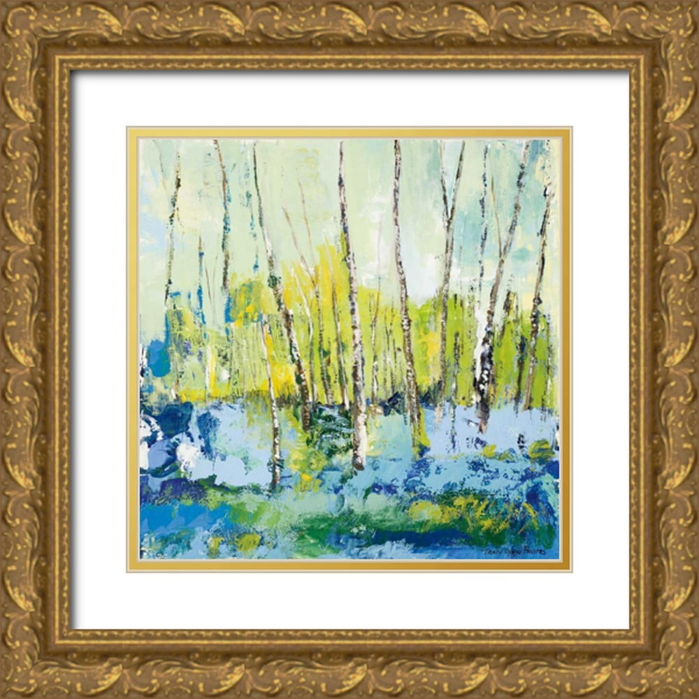 Pristas, Tracy Lynn 26x26 Gold Ornate Wood Framed with Double Matting ...