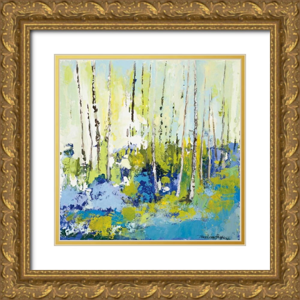 Pristas, Tracy Lynn 26x26 Gold Ornate Wood Framed with Double Matting ...