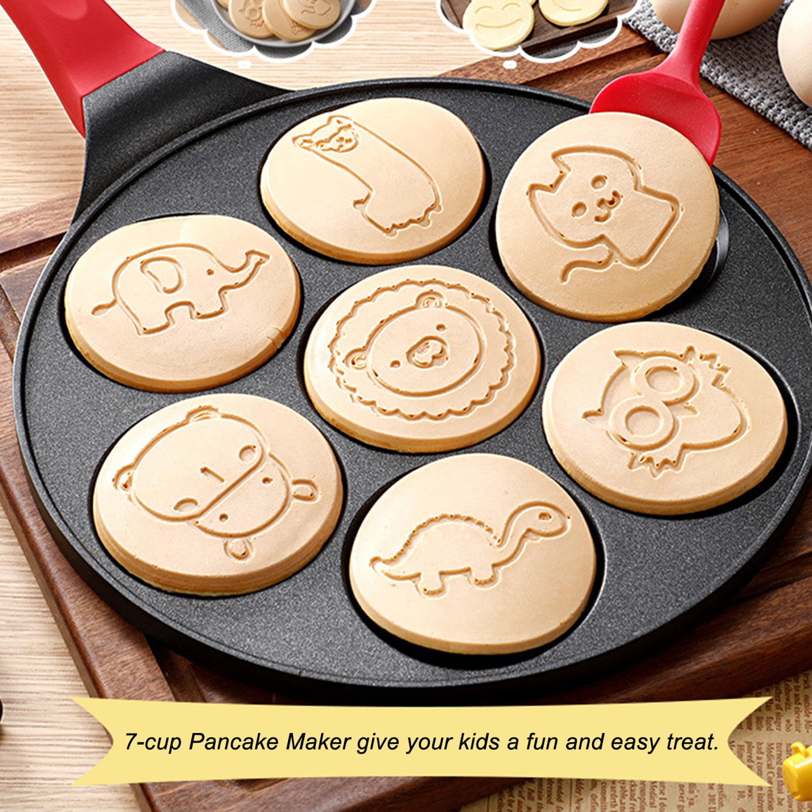 Pristin Grill pan,Molds Kids Nonstick Pan - Pancake Pan Molds Kids ...
