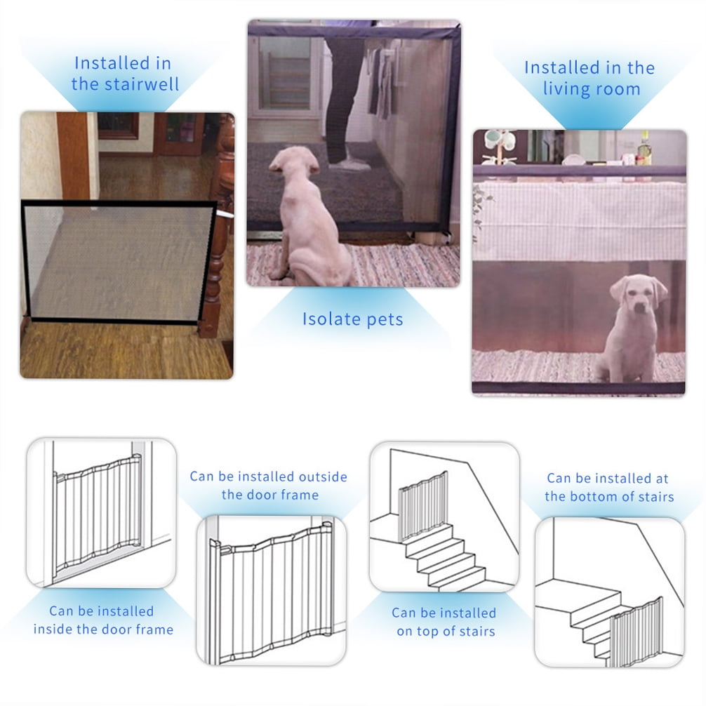 Pristin Guard rail,Mesh Hall Stairs Easy Safety PortableBaby Safety ...