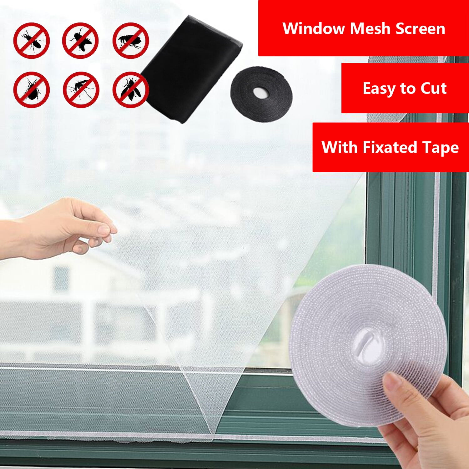 Pristin Mesh Screen,4 X 5 Window Door And Mesh Screen 4 Patio Screen ...