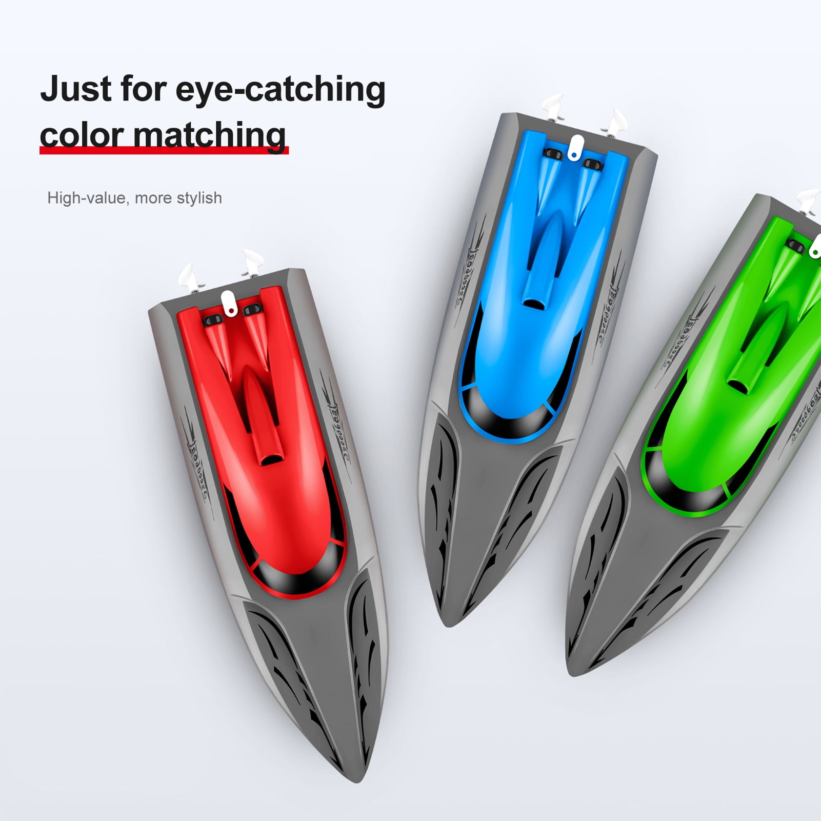 Pristin Remote control boat,RC Boat Waterproof Toy Speed Remote Boat ...