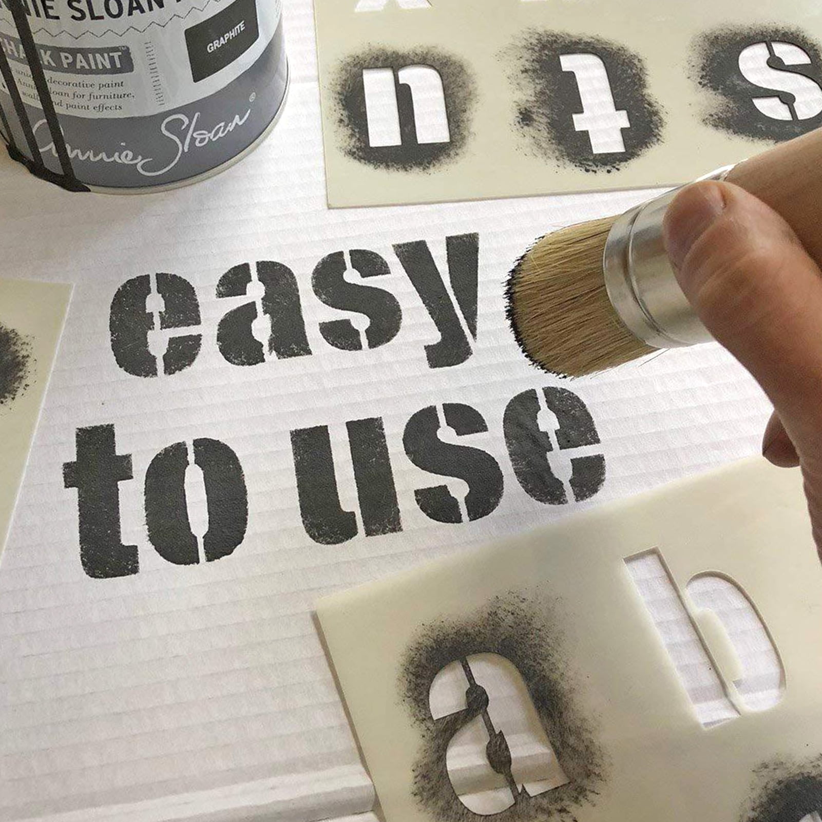 Pristin Stencils,And Number Stencils Inch Letter And Wall Door Decor ...