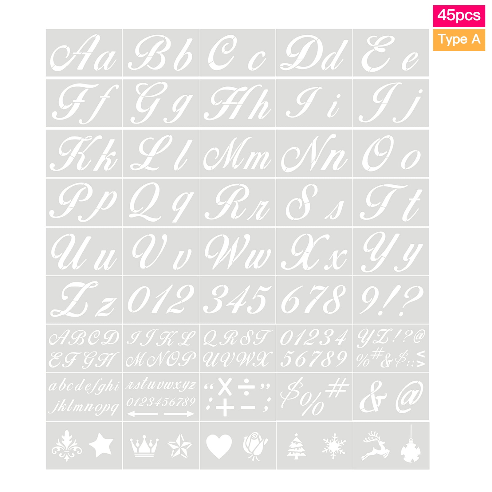 Pristin Template,Art Craft Templates Fabric Wall Door Number Template ...