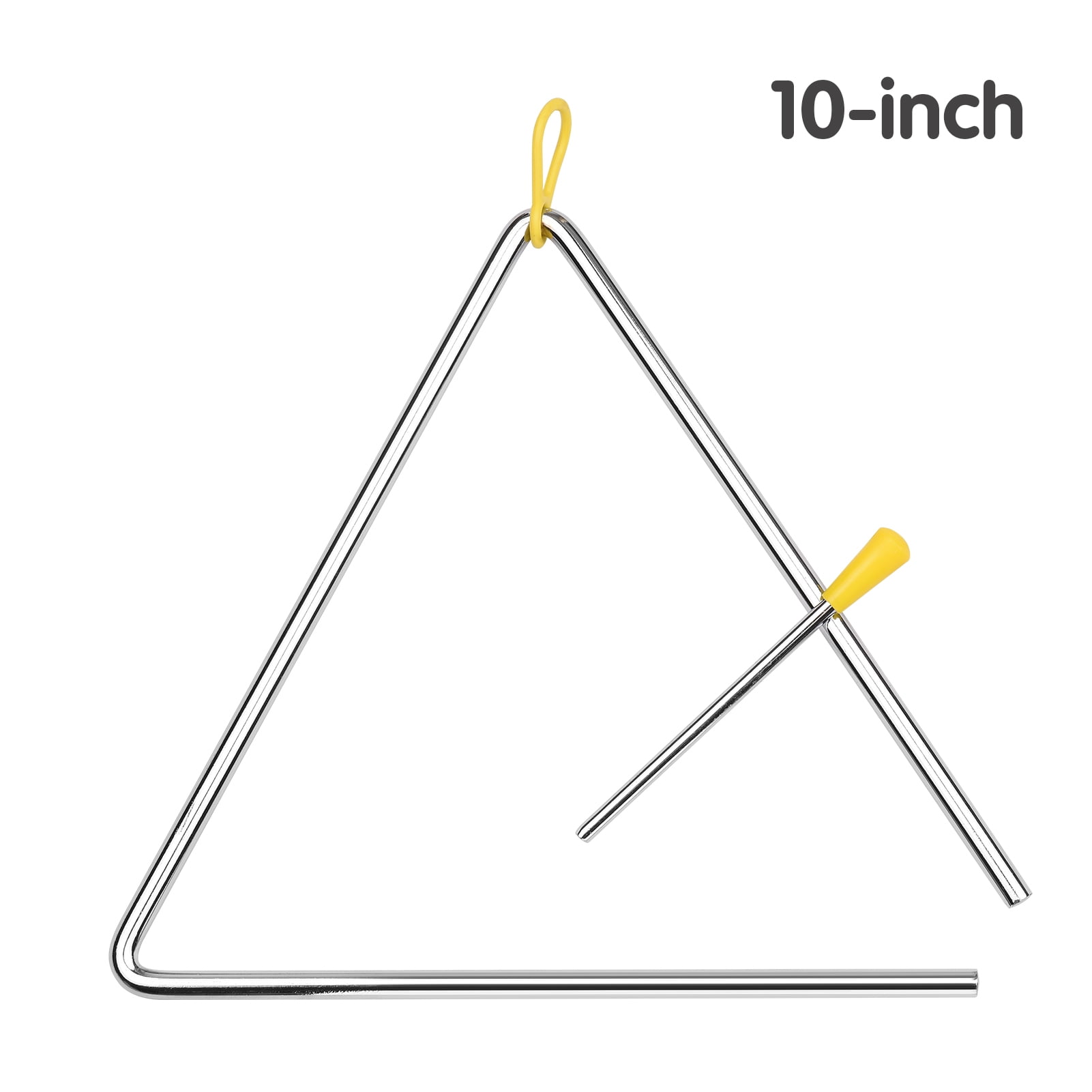 Pristin Triangle Bell,Inch Bell Metal 10 Percussion Toddle Early Bell ...