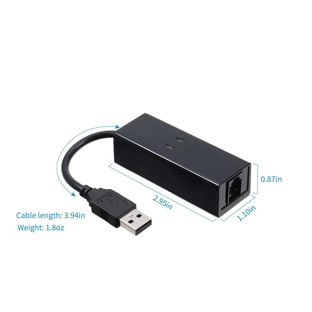 Pristin USB Fax Modem for Windows 98/XP/Win7/Win8/Win10, Supports ...