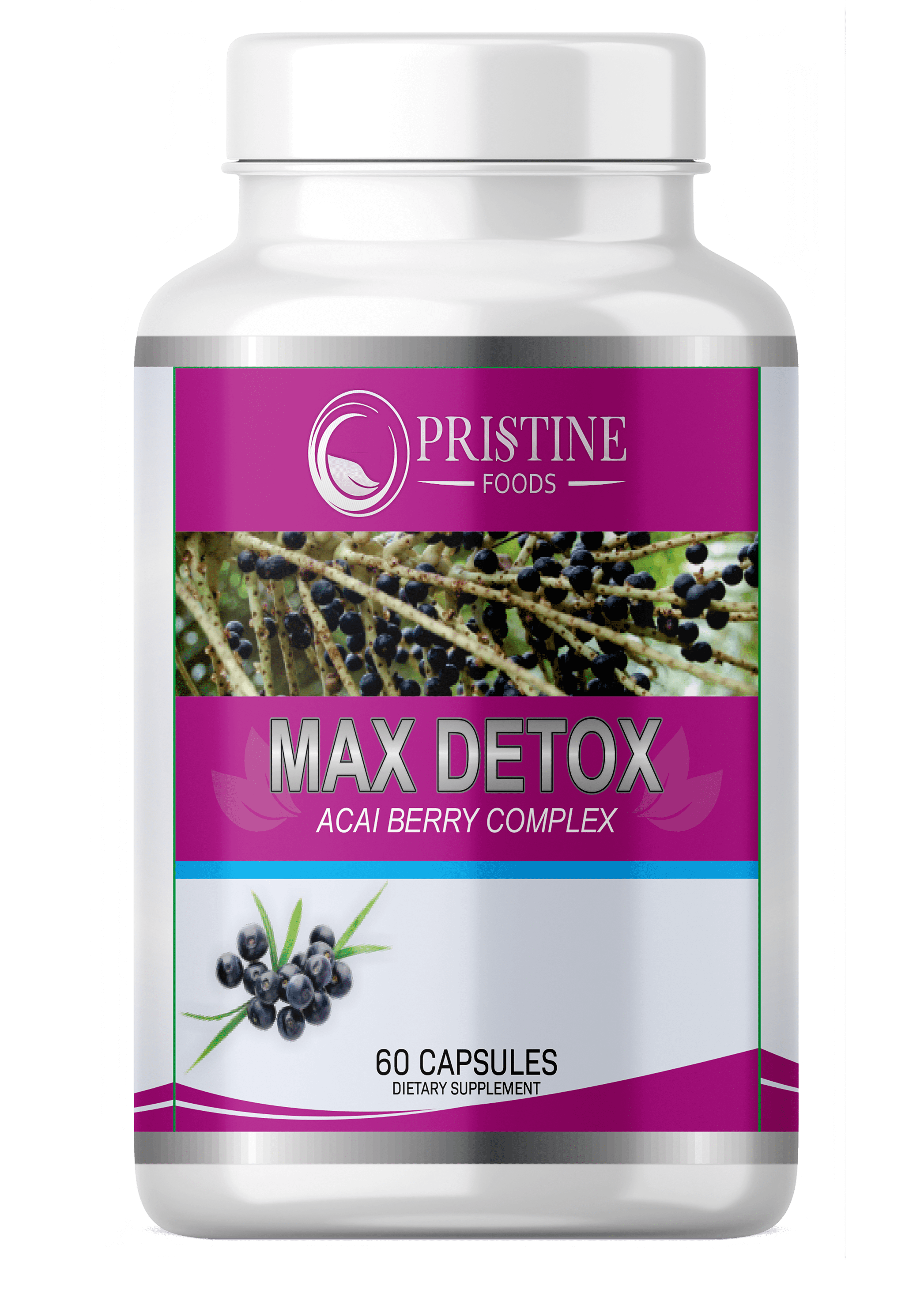 Pristine Botanical Fiber Complex – Psyllium, Acai, Inulin & Supergreens ...