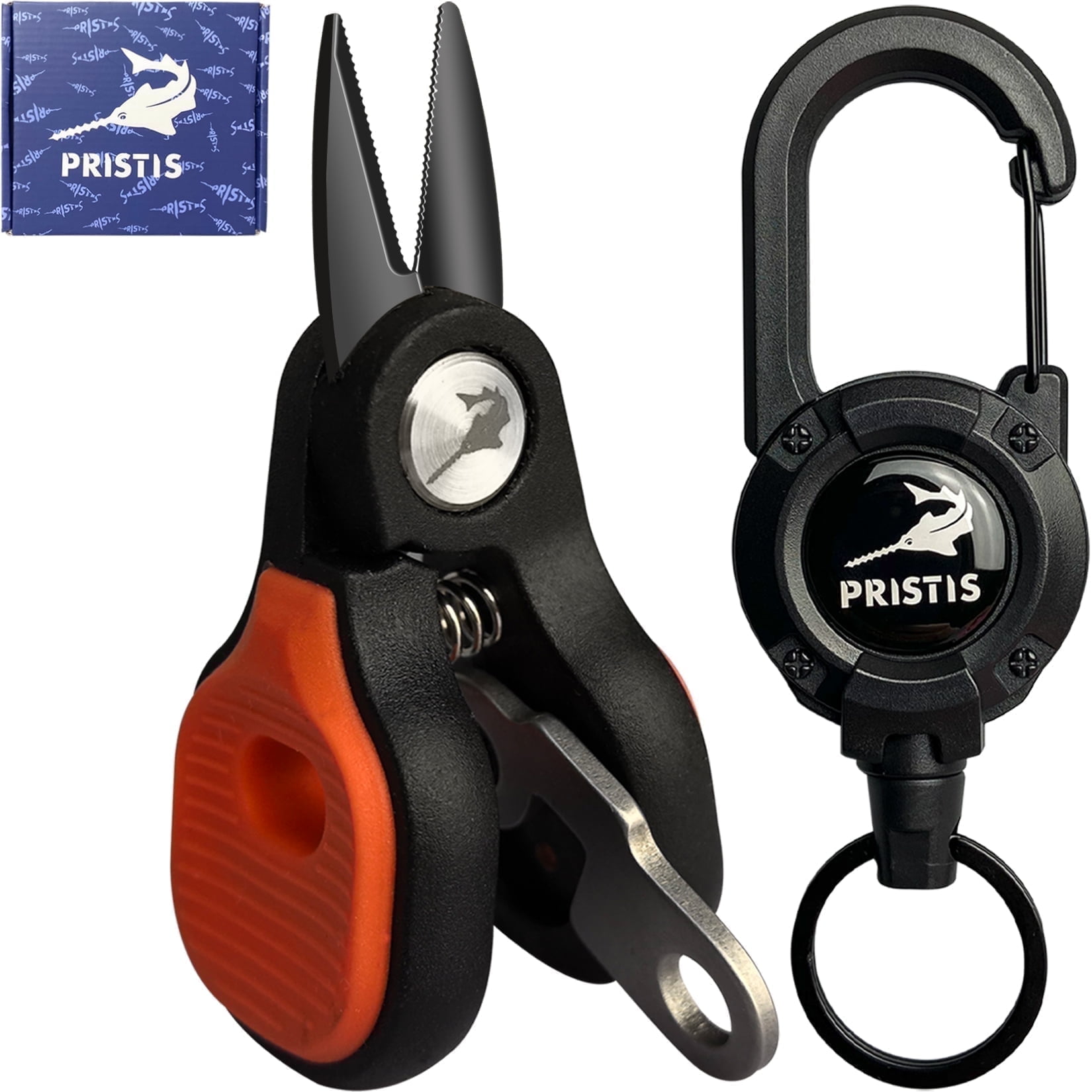 Pristis Mini Fishing Scissors, Stainless Steel Line Cutter Multi Tool ...