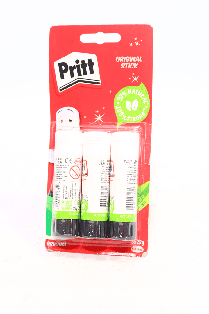 Pritt Original Glue Stick (3Pk x 22G) - Walmart.com