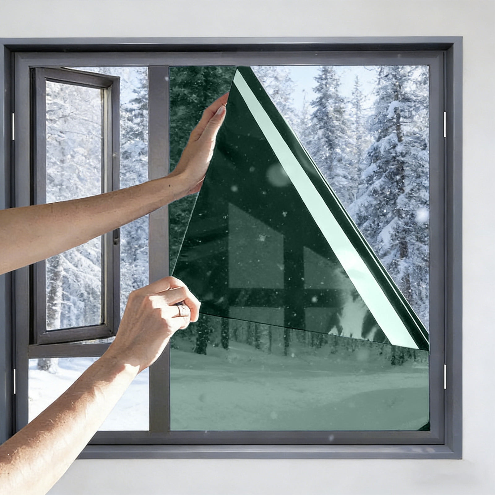Privacies Window Film Mirror Glass Tint Sun Blocking Sliding Door ...