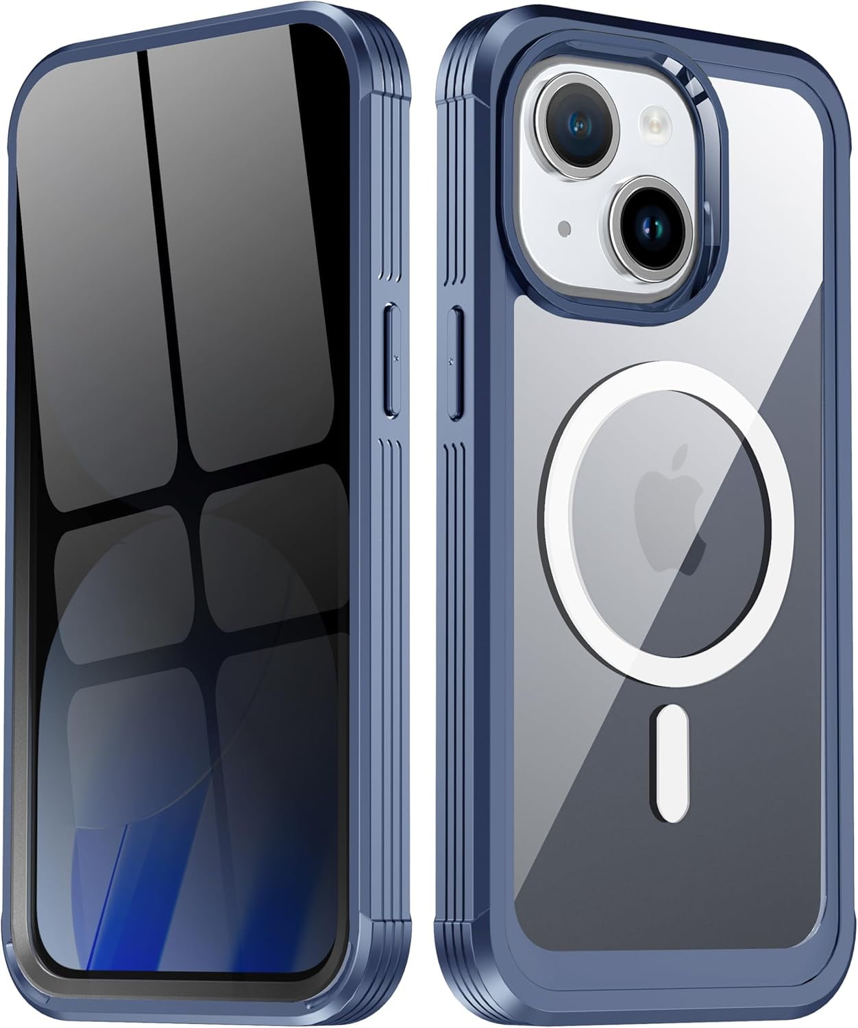Privacy Case for iPhone 15,Mag Safecase with Anti Spy Tempered Glass ...
