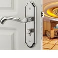 Privacy Entry Door Locks Set Security Lever Mortise Stainless Steel ...