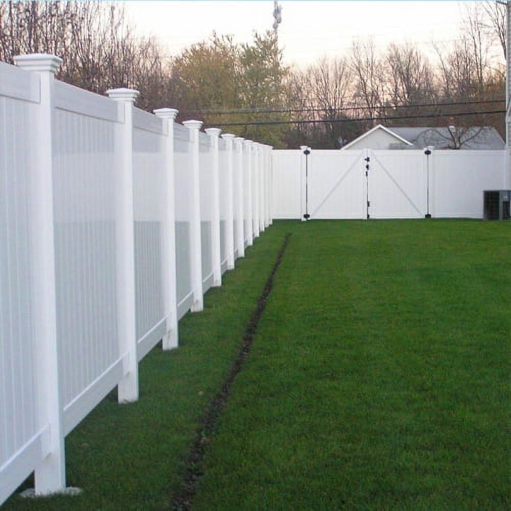 Hypeshops 6ft.H x 6ft.W Privacy Fence Panels, White - Walmart.com
