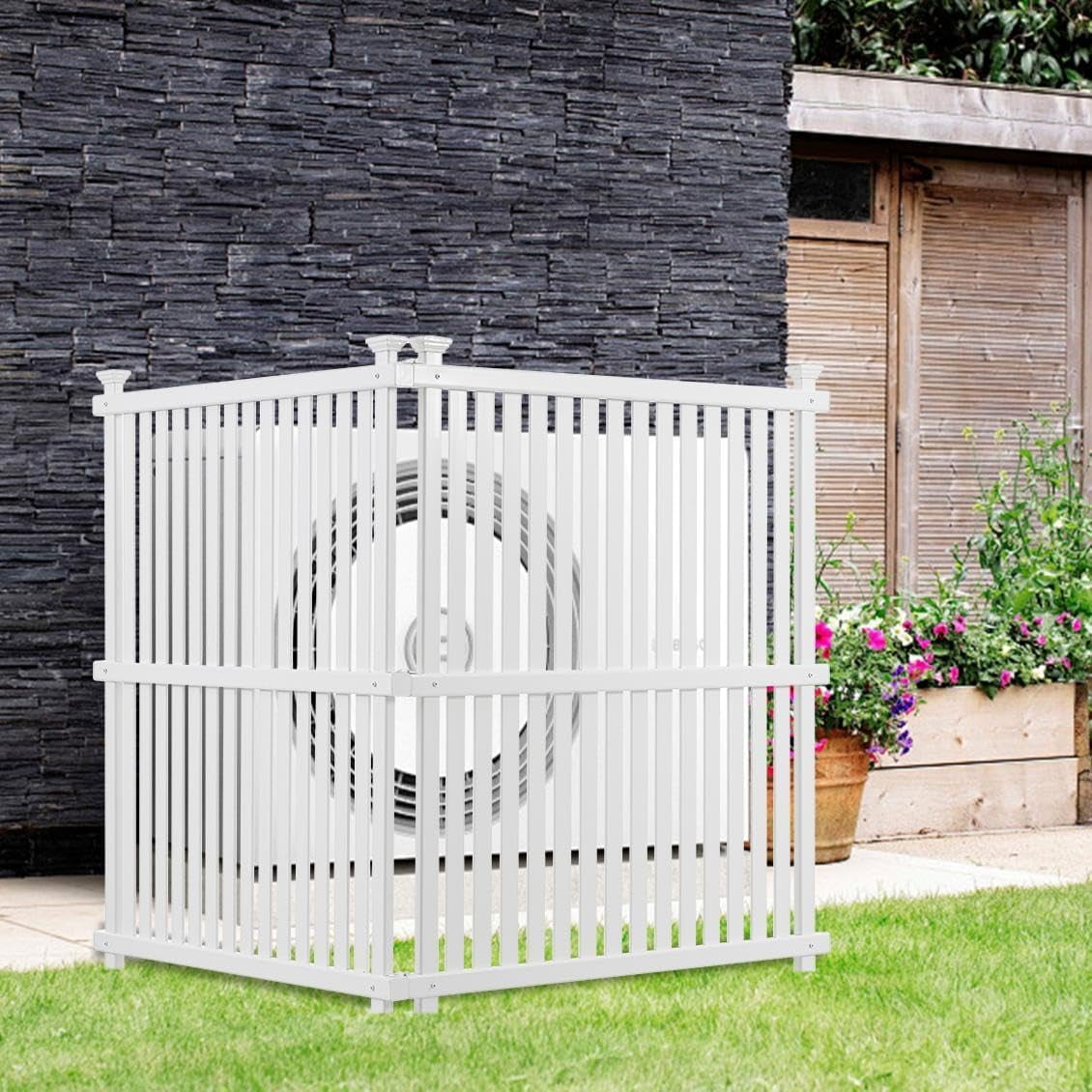 Privacy Fence Panels for Outside, Cedar Tree Privacy Screen for Pool ...