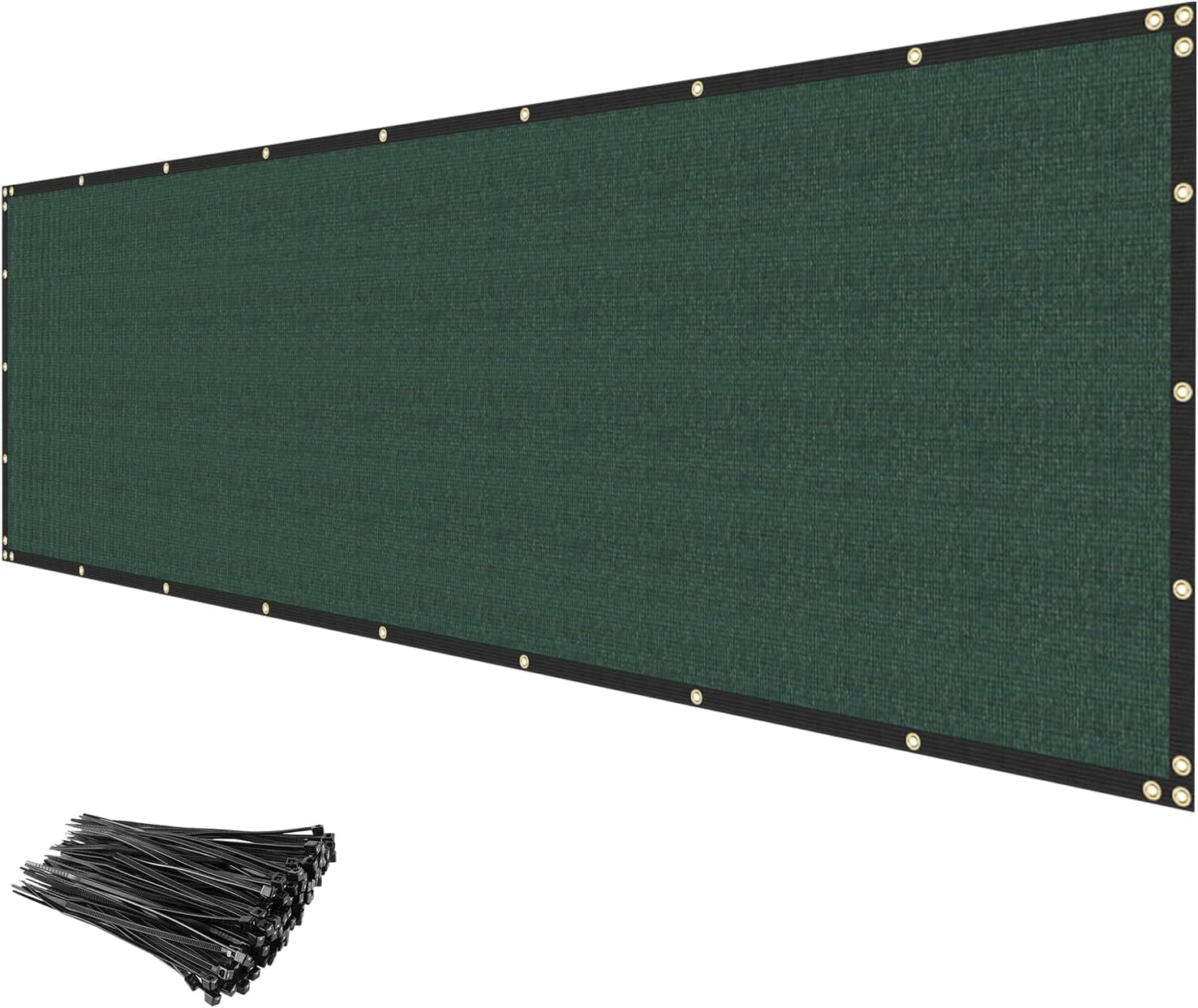 Privacy Fence Screen 4' x 67' Heavy Duty Fencing Cover Mesh Windscreen ...