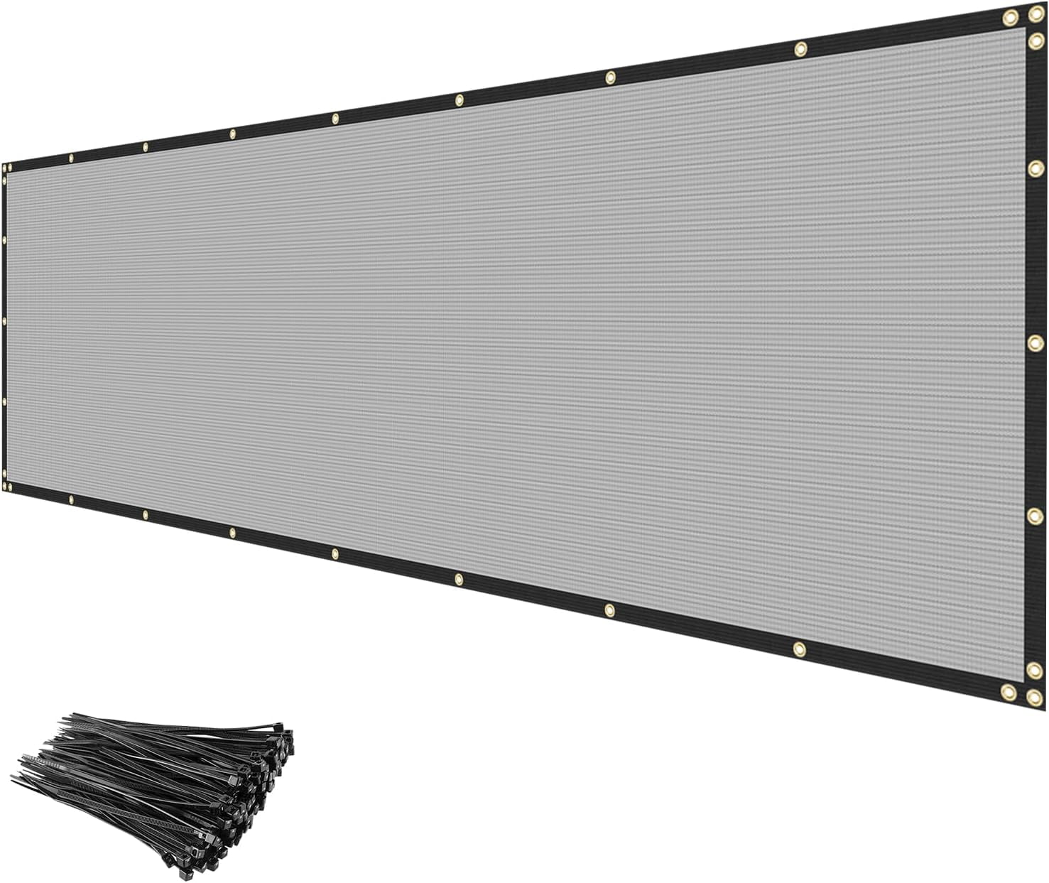 Privacy Fence Screen 5' x 1' Fencing Cover Heavy Duty Mesh Windscreen ...